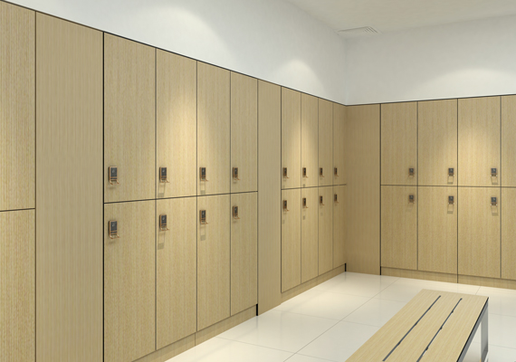 Plywood Lockers